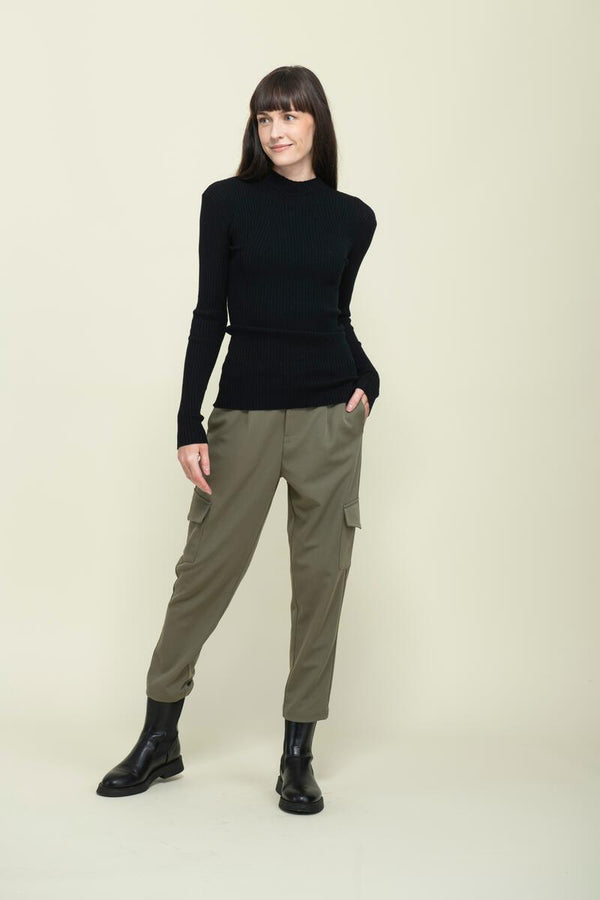 Mary Mock Neck LS - The Loop